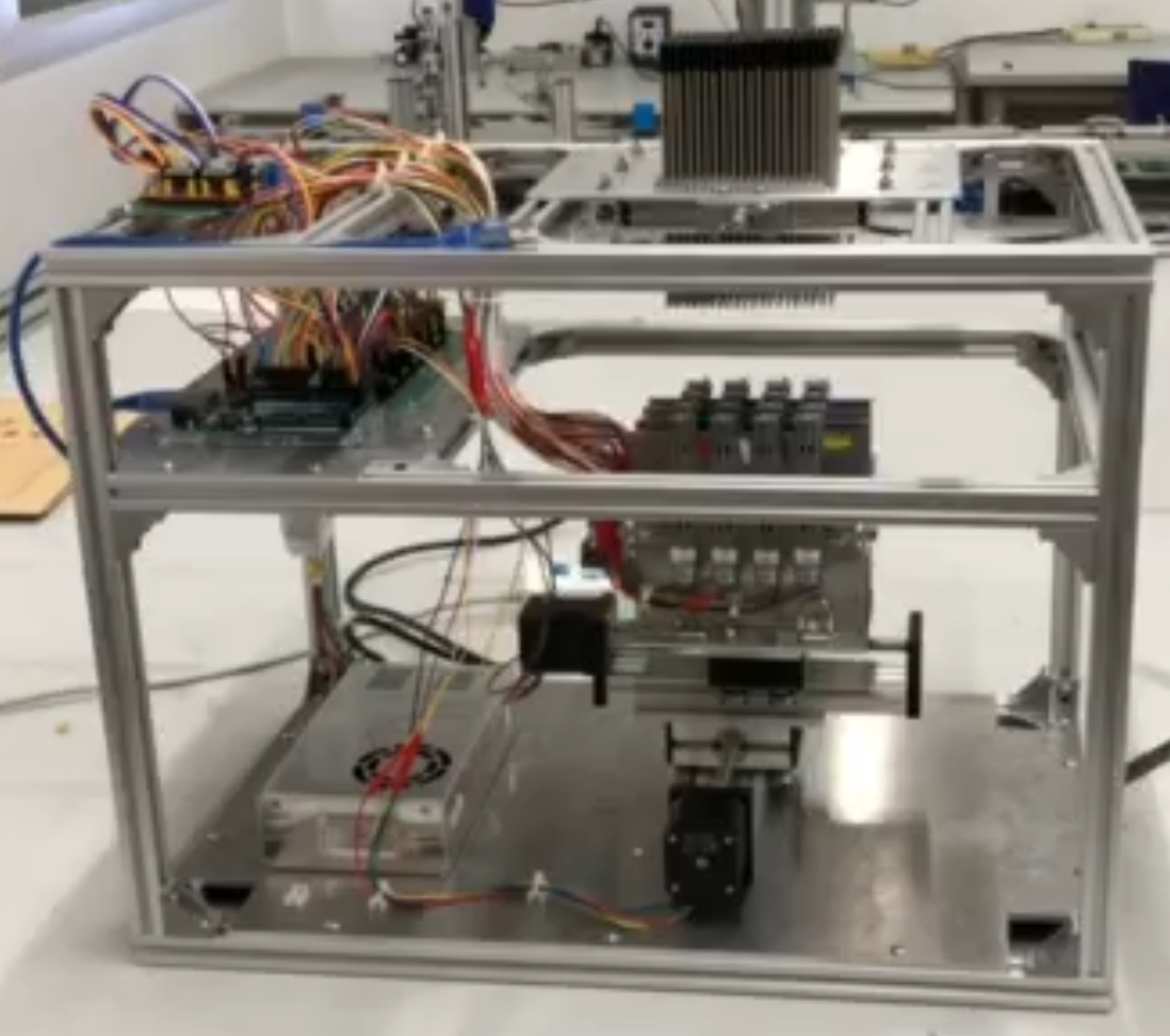 Pin matrix support mechanism for 3D printing | Chuanfang Ning